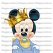 Princess Minnie and Prince Mickey Png - Etsy