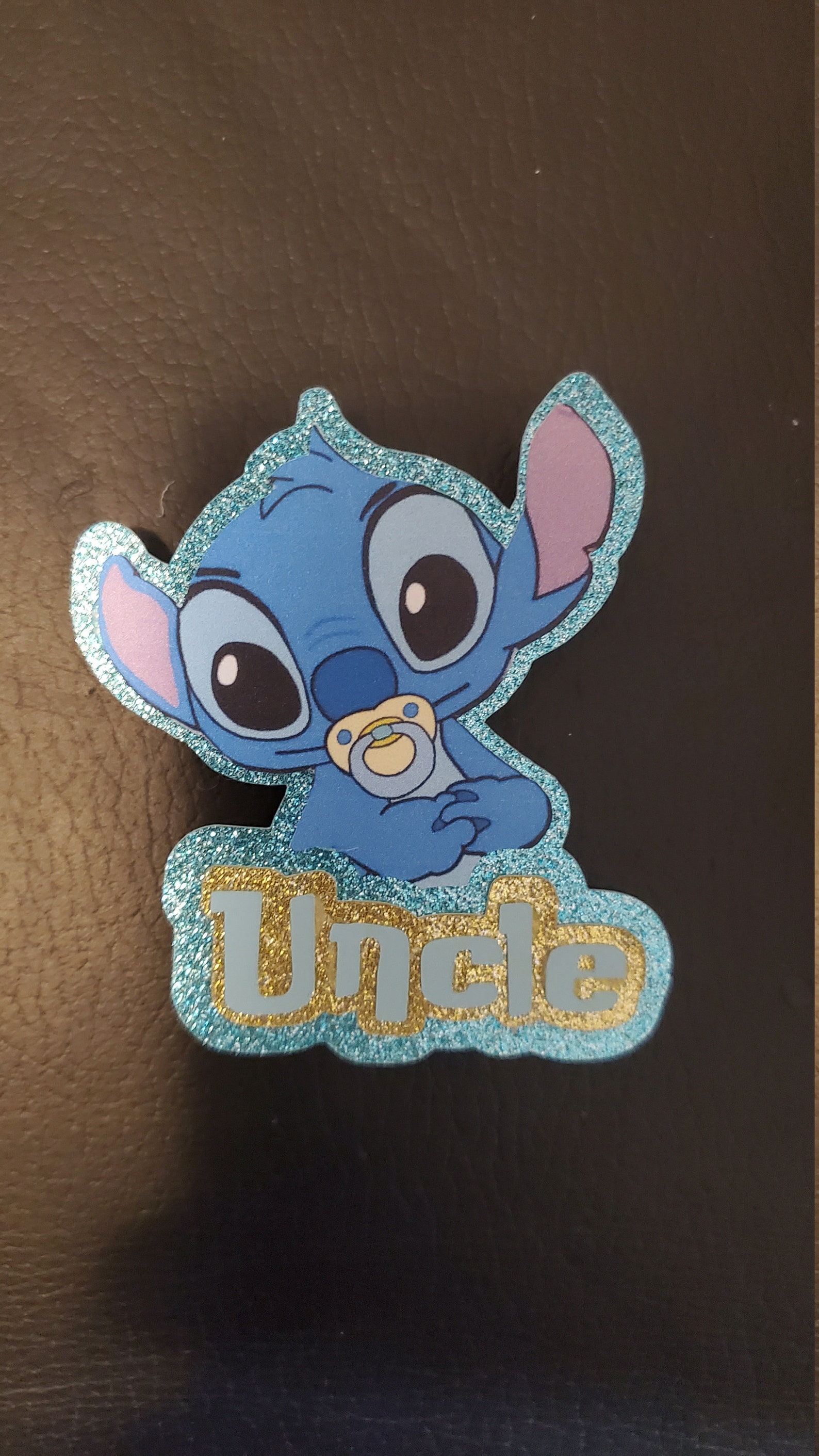 Baby Boy Stitch Themed Daddy to Be Baby Shower Badge Pins | Etsy