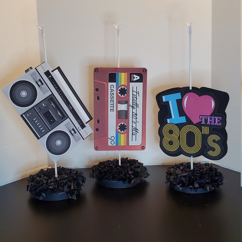 80s Centerpiece - Etsy