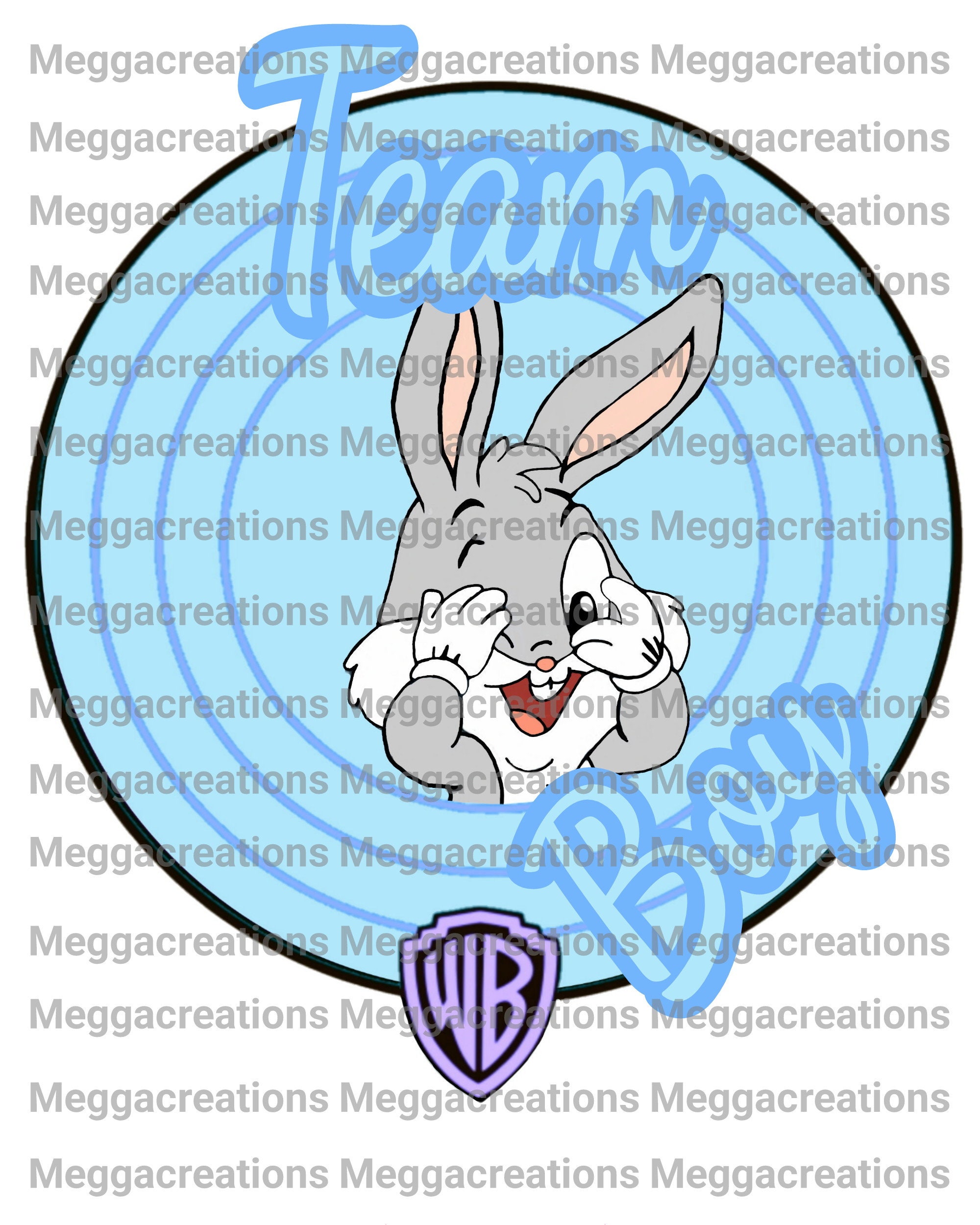 Bugs Bunny and Lola Bunny Team Boy and Team Girl Digital Download - Etsy