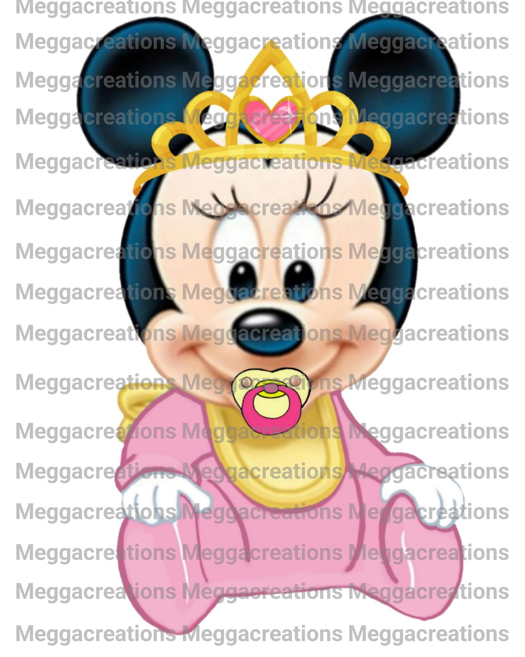 Princess Minnie or Prince Mickey Cake Topper - Etsy