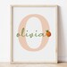 Citrus Nursery Decor, Alphabet Nursery Prints, ABC Nursery Art, Lemon ...