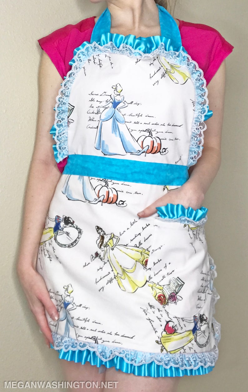 Disney Princess Cinderella Apron - Etsy