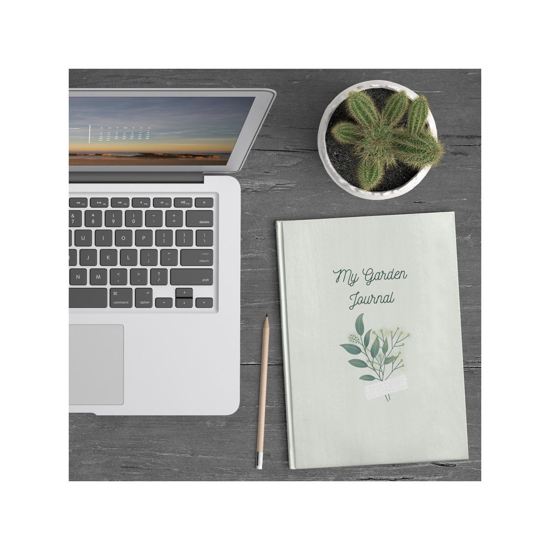 Printed Garden Journal and Planner – Gardening Notebook for Plant Care ...