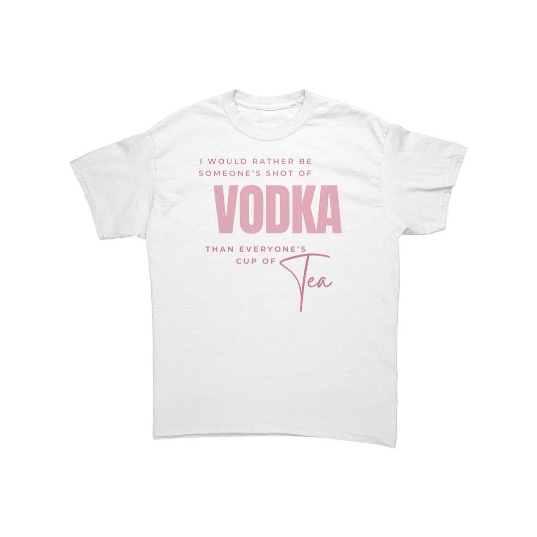 Premium Vodka Lover Shirt: Stylish Apparel for Spirits Enthusiasts ...