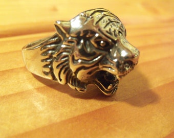 Tiger ring | Etsy