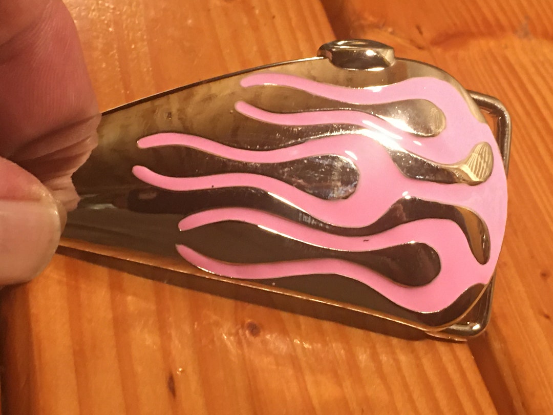 Gas Tank ( Pink ) Belt Buckle - Etsy