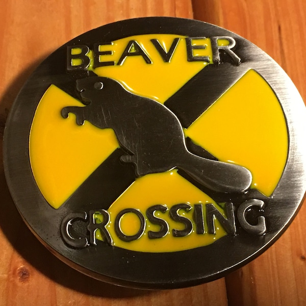 Beaver Belt Buckle - Etsy