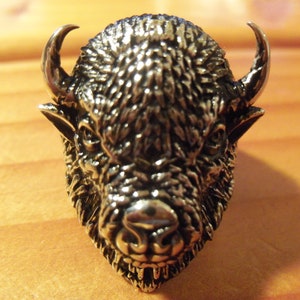 Buffalo Ring # B-1 BRS - Etsy