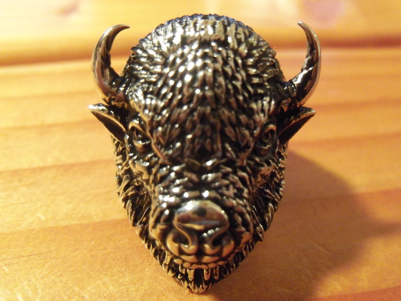 Buffalo Ring # B-1 BRS - Etsy