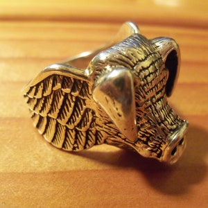 Hog / Pig Ring Eddie Munson...g & S Ring - Etsy