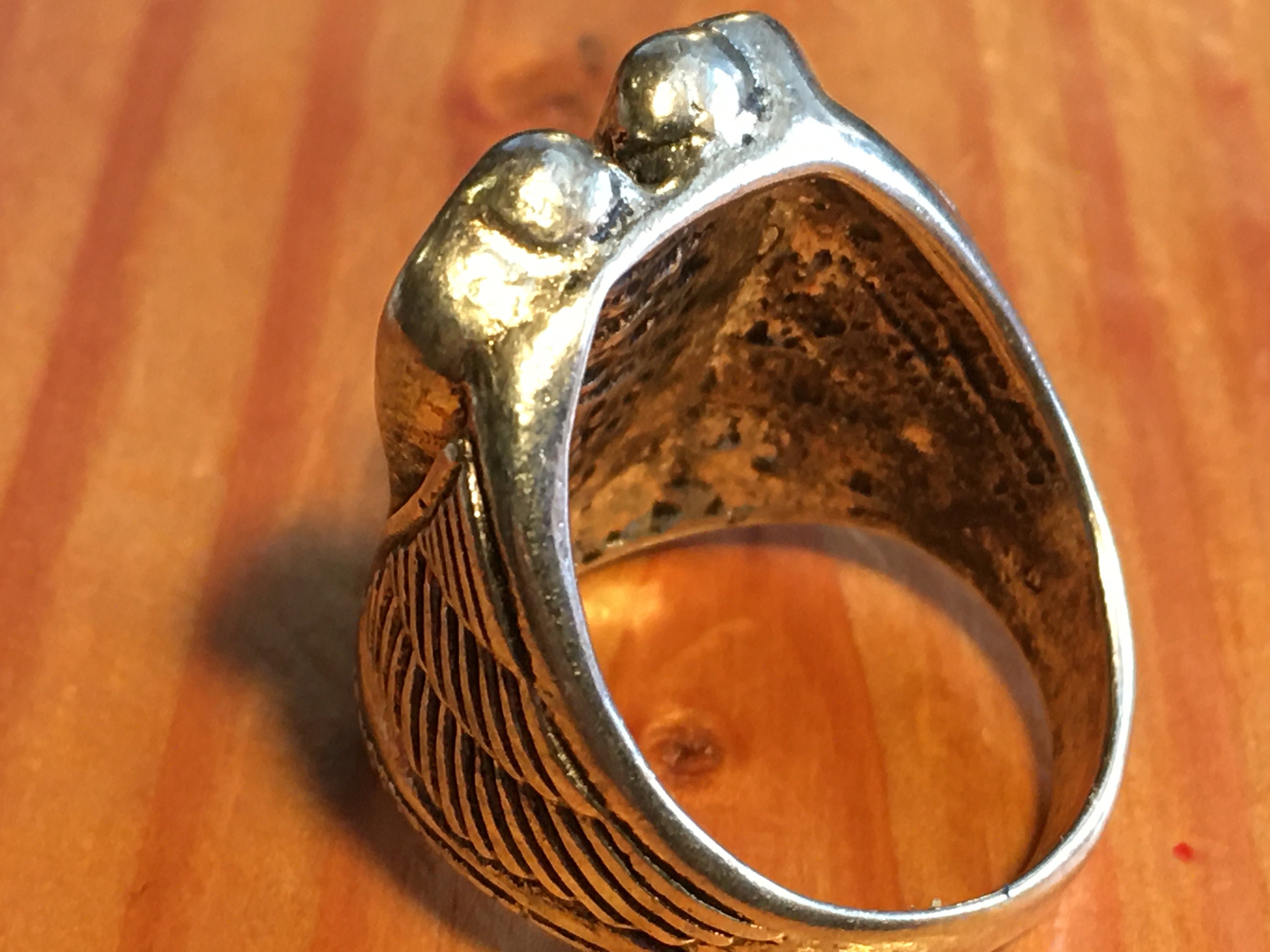 Double Headed Cobra Ring D-4 | Etsy