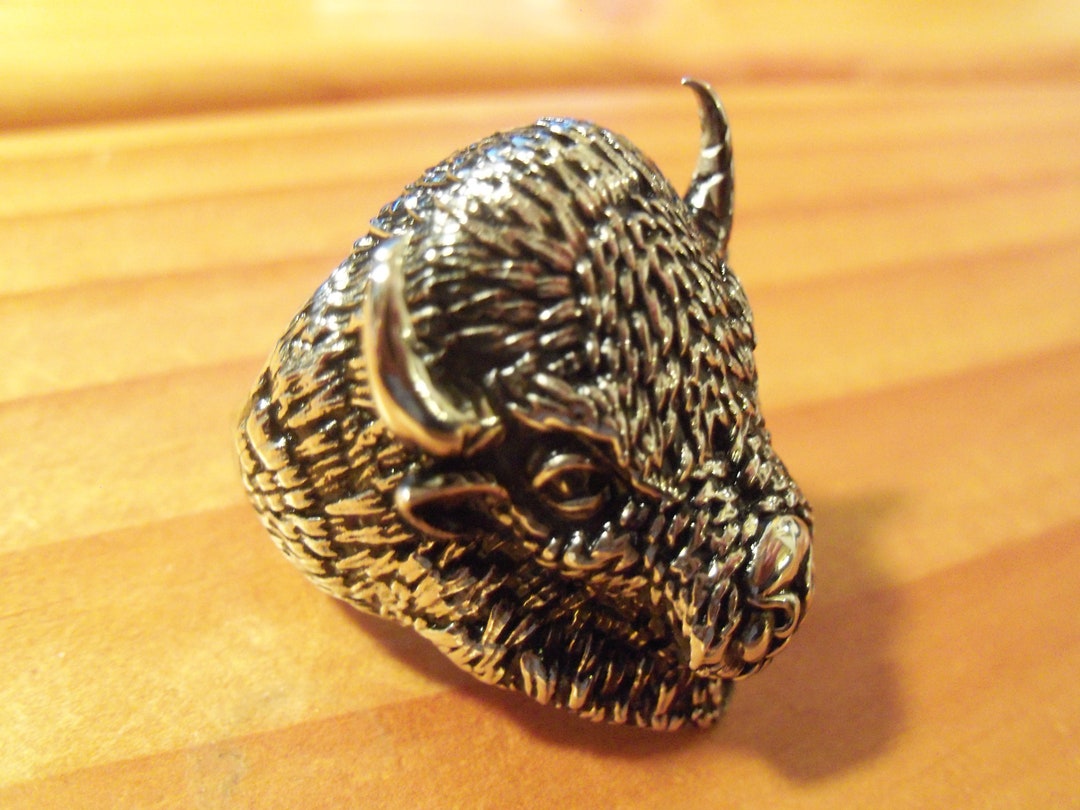 Buffalo Ring # B-1 BRS - Etsy