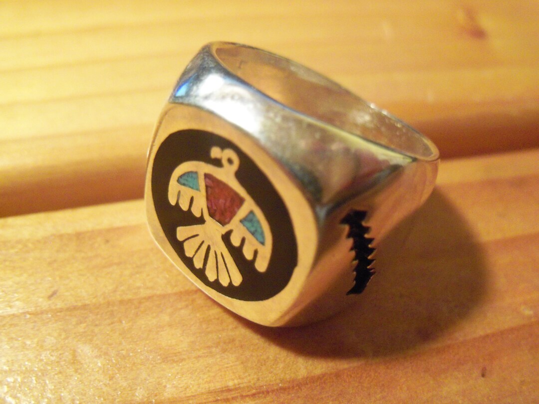 Flying Bird / Phoenix Ring- # F - 5 - Etsy