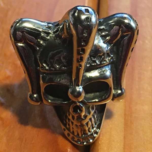 Jester Skull - Etsy