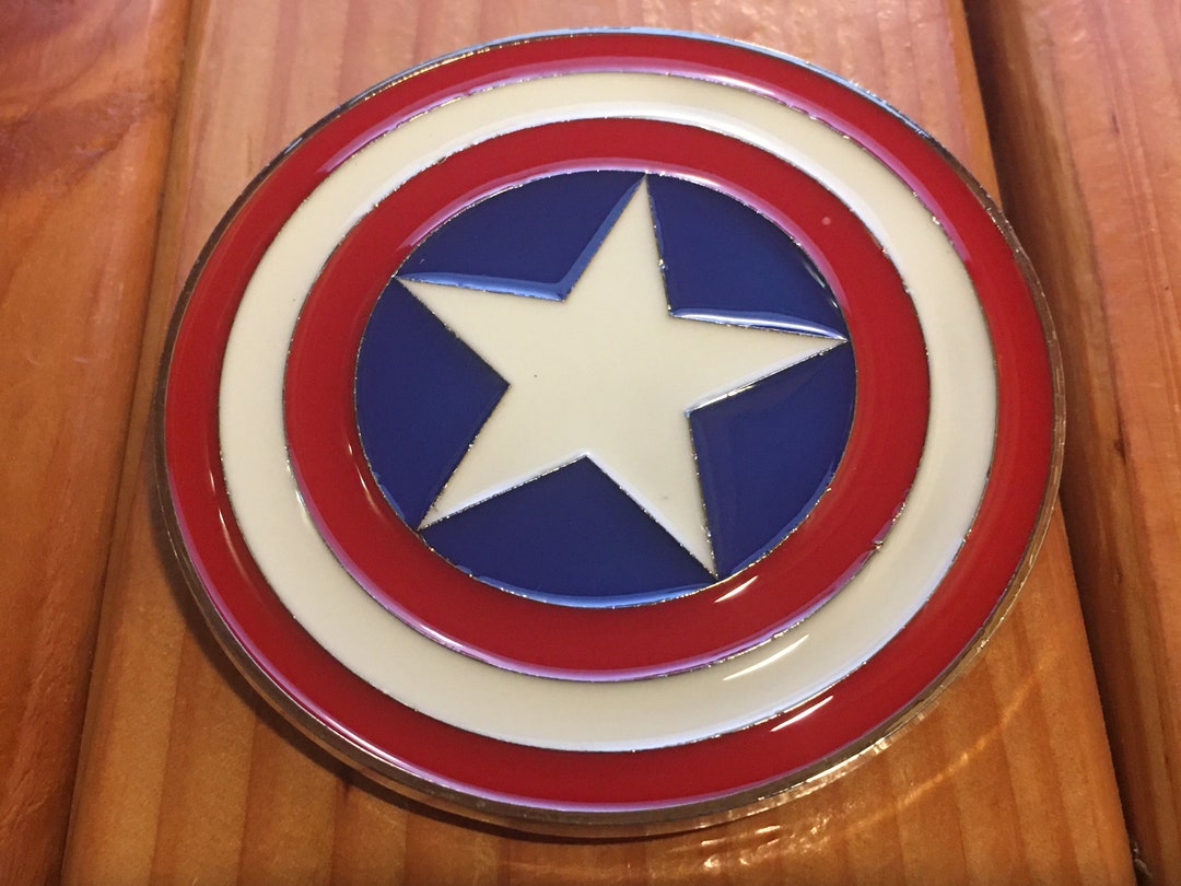 Captain America Belt Buckle - Etsy