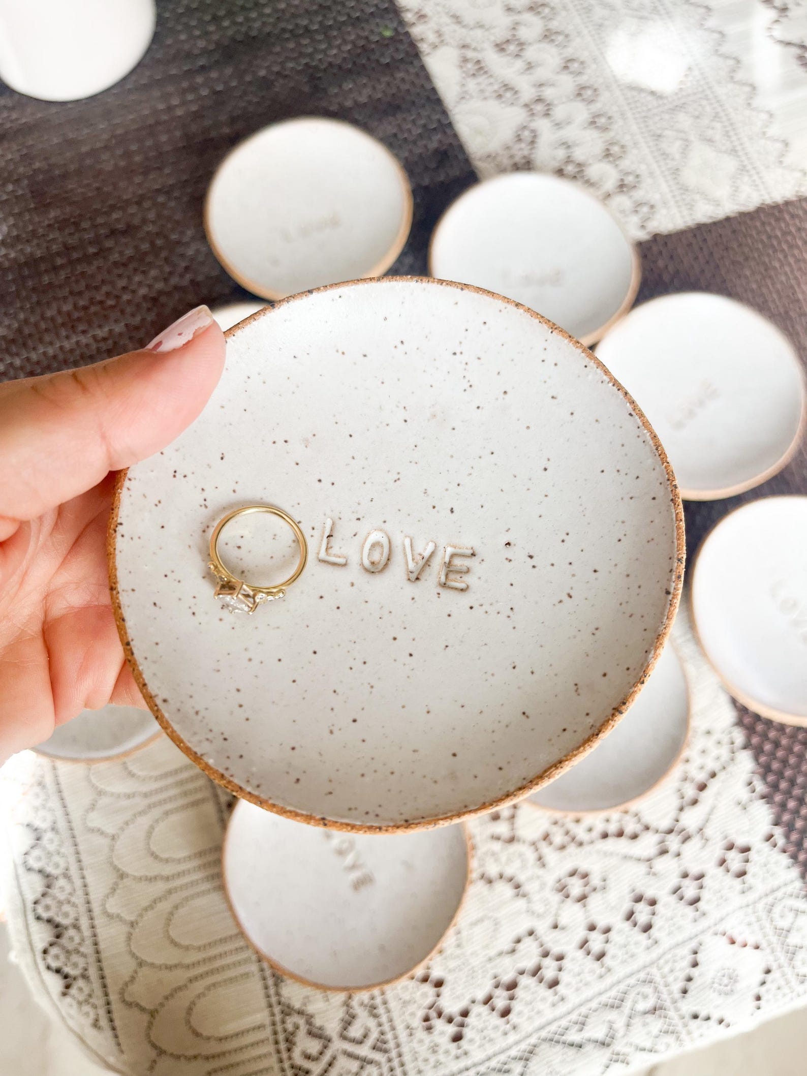 Trinket Dish - Love - Etsy