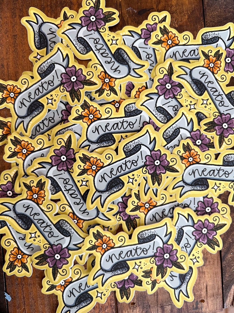 Neato! Sticker - Etsy