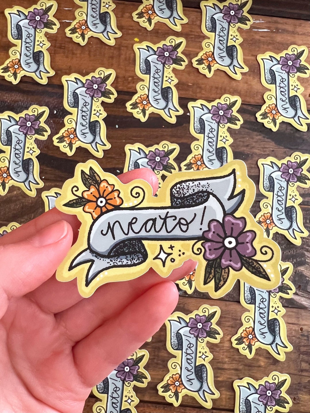 Neato! Sticker - Etsy