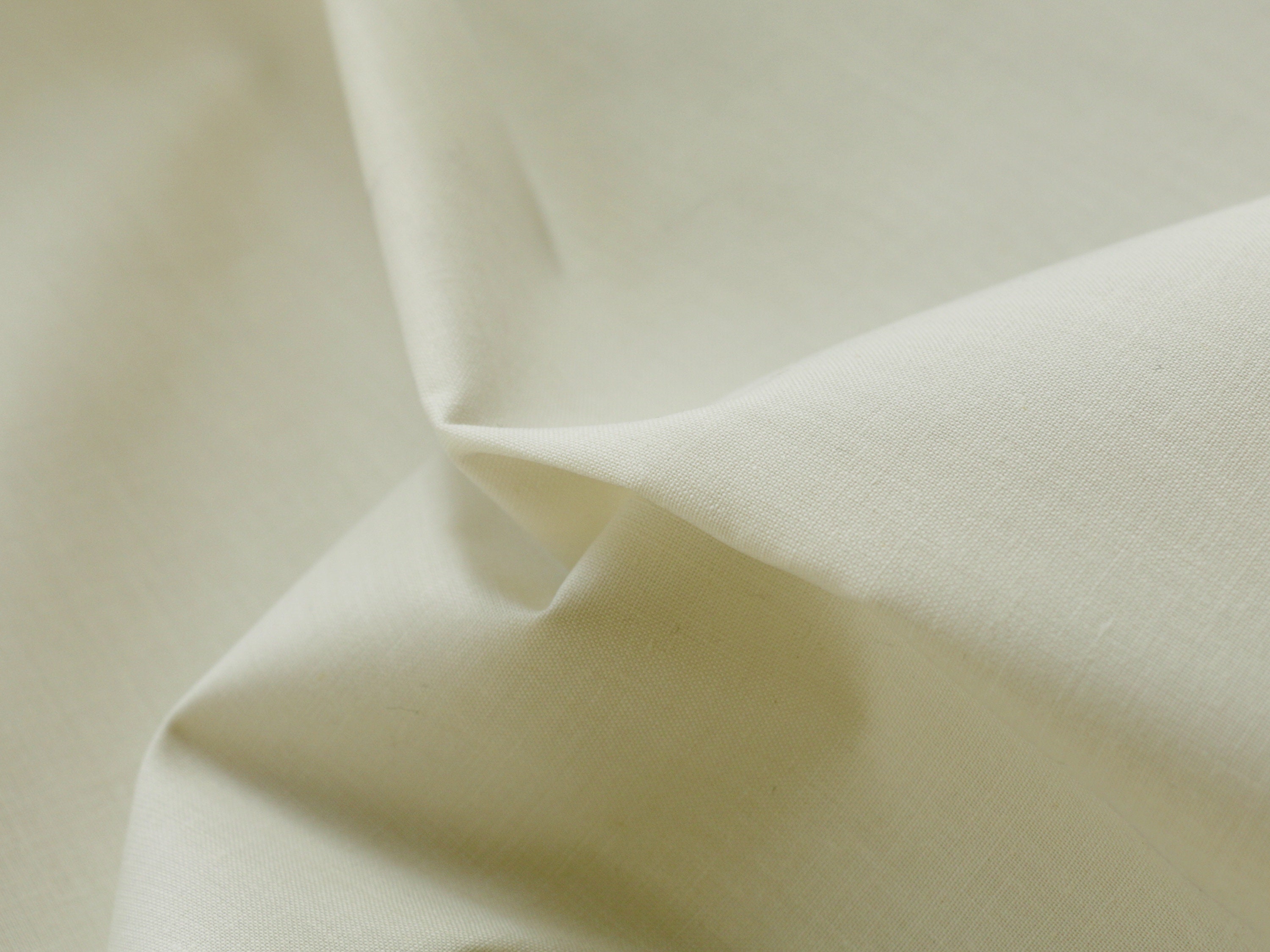 Sheeting Fabric 50/50% Polyestercotton White Cream and - Etsy UK