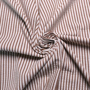 Double Jersey fabric Stripe design 2-way stretch | Etsy