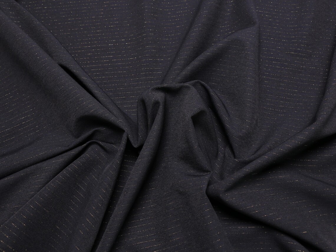 Stretchy Bengaline fabric Pin stripe design Gross grain | Etsy