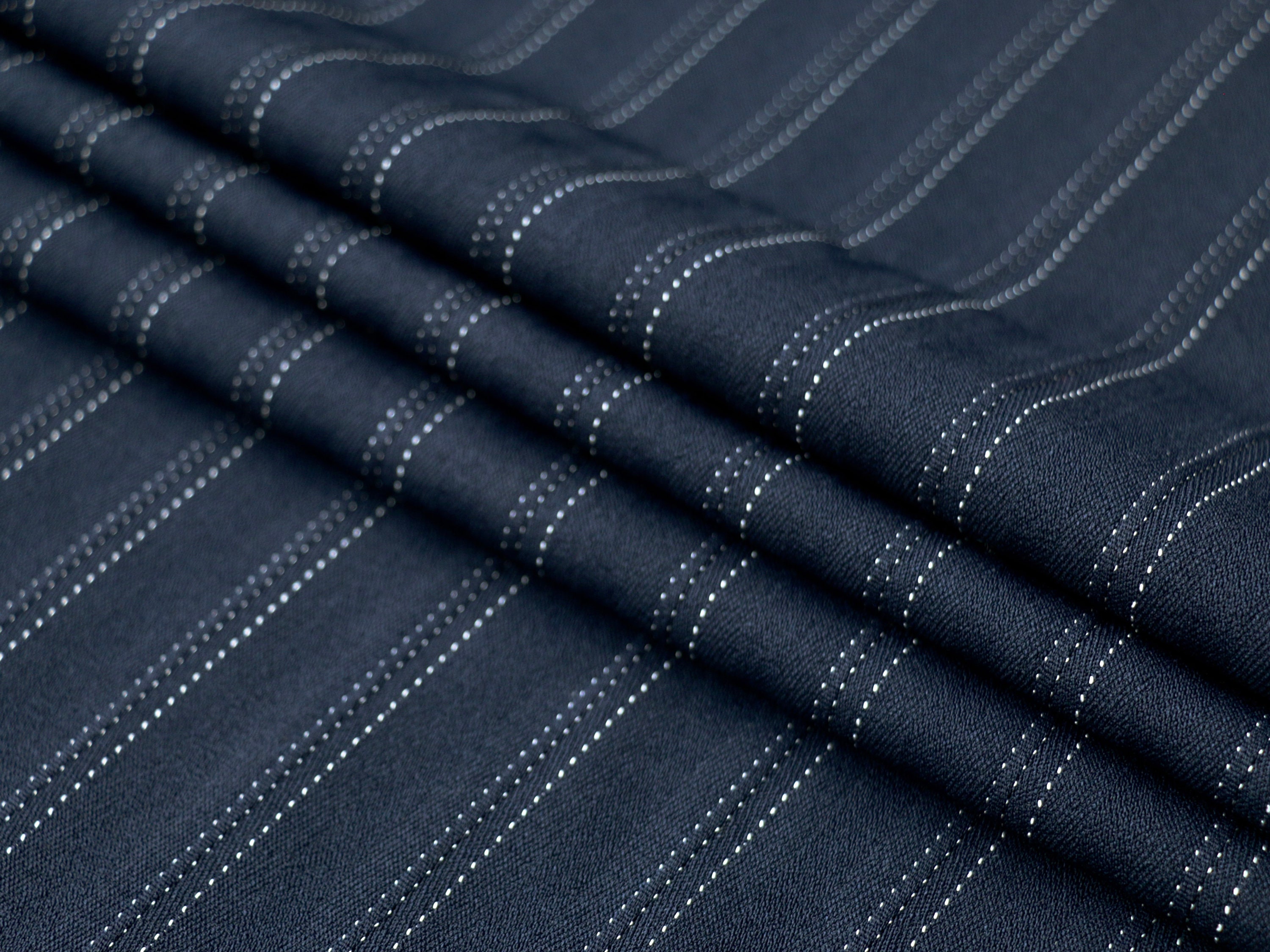 STRETCHY SUITING FABRIC Pin stripe design Available in | Etsy
