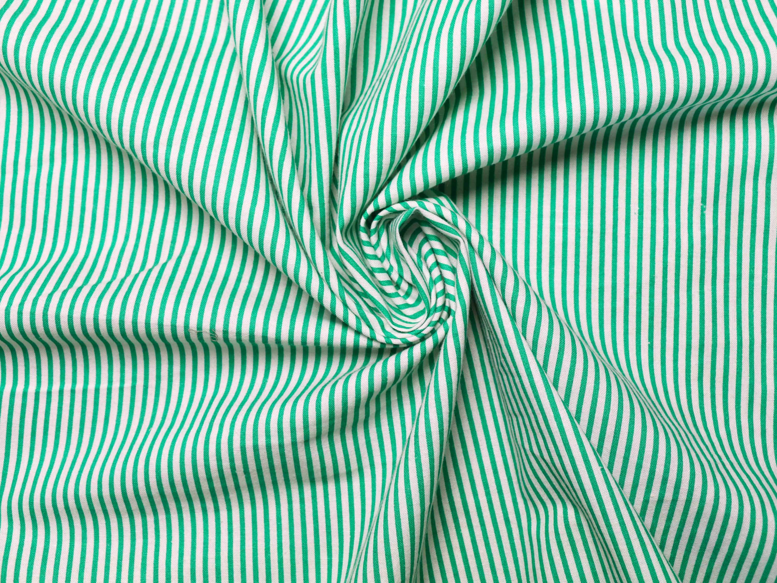 Vintage 100% cotton fabric Stripe design Off-white and | Etsy