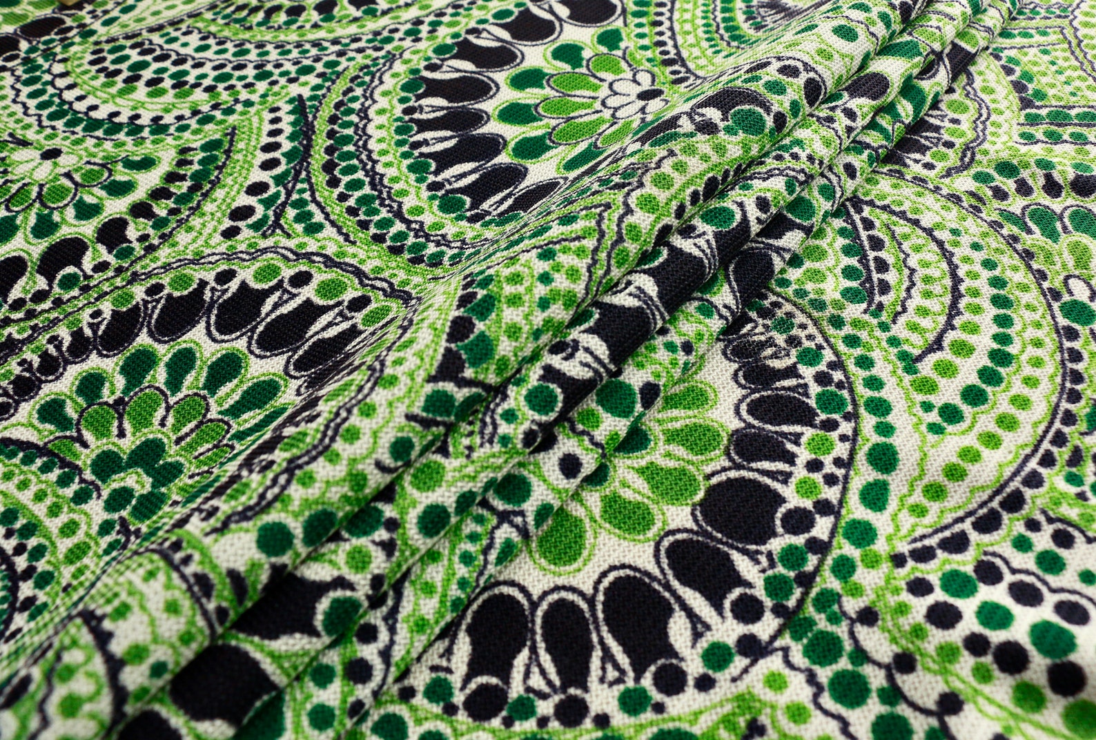 WOVEN CRIMPLENE FABRIC Vintage fabric Decorative design | Etsy