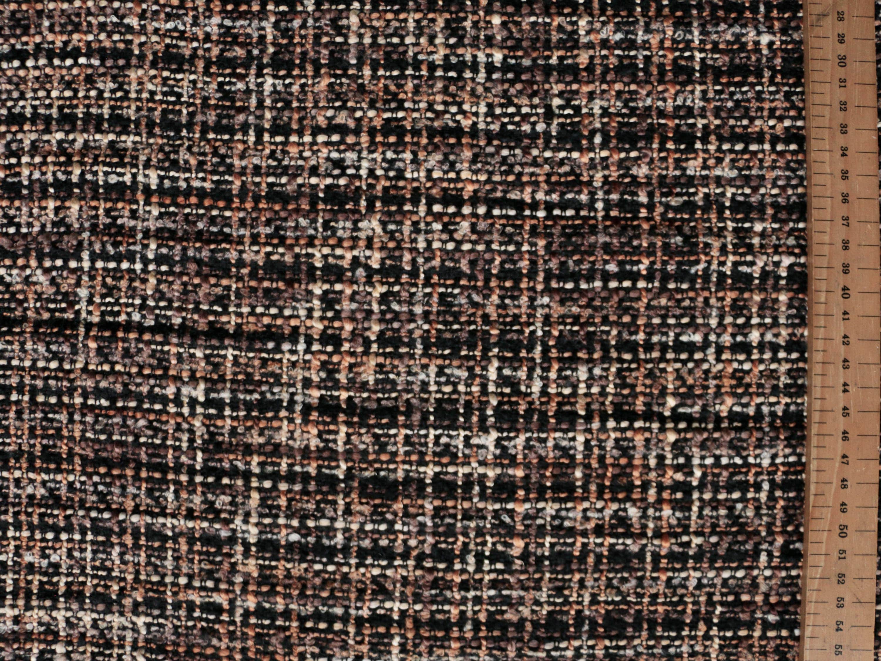 Boucle Fabric Available in 2 Colours Beige and Black or | Etsy UK