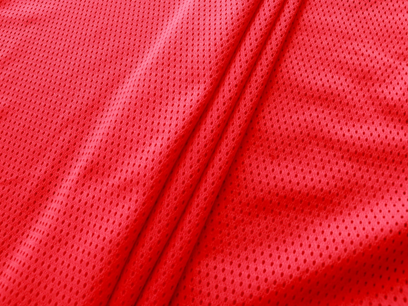 Airtex mesh fabric Available in 2 colours Red and blue | Etsy