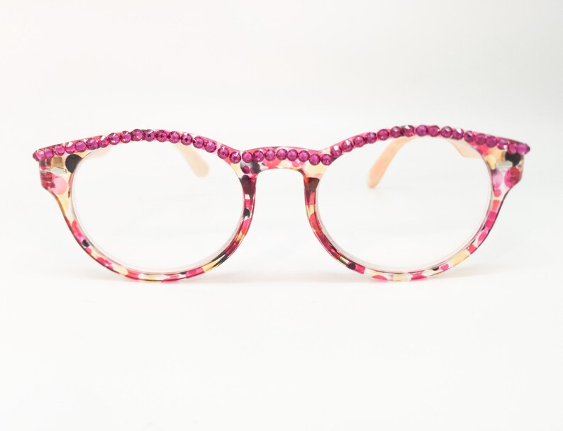 Visualeyes Fuchusia pink Colored Online Glasses With - Etsy