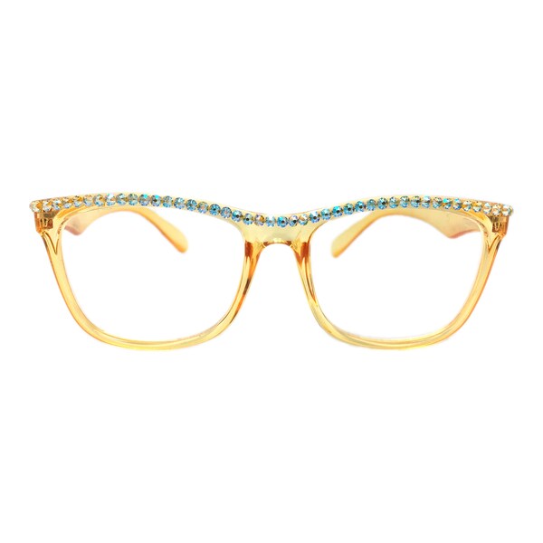 Rhinestone Readers - Etsy