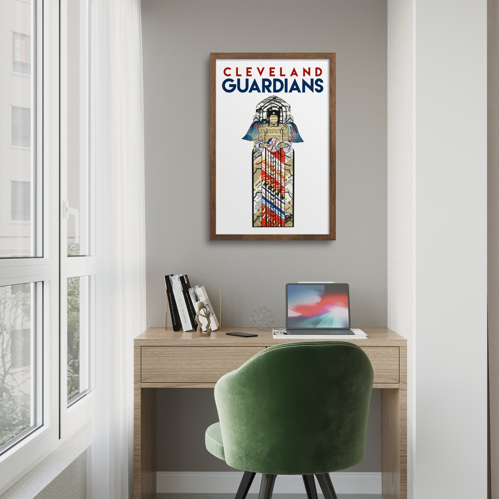 Cleveland Guardians Baseball - Cleveland Baseball Poster, Cleveland ...