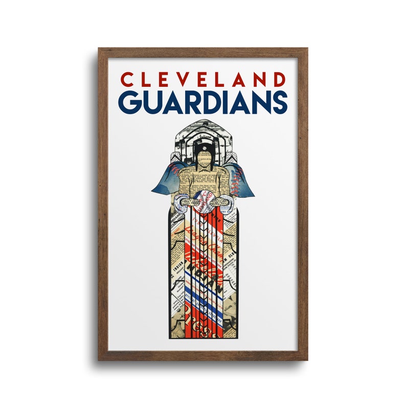 Cleveland Guardians Baseball - Cleveland Baseball Poster, Cleveland ...