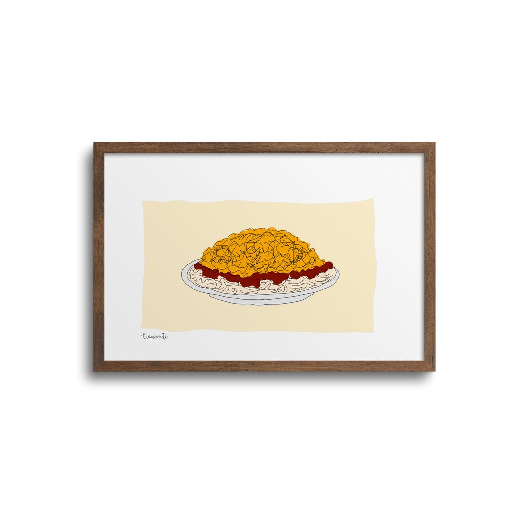 Cincinnati Chili Print - Cincinnati Landmark, Skyline Chili, Cincinnati ...
