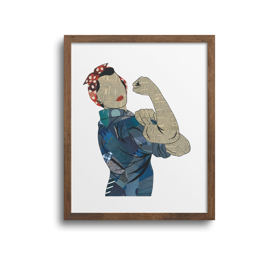 Rosie the Riveter Prints | Notecards - Feminist Poster, Rosie the ...