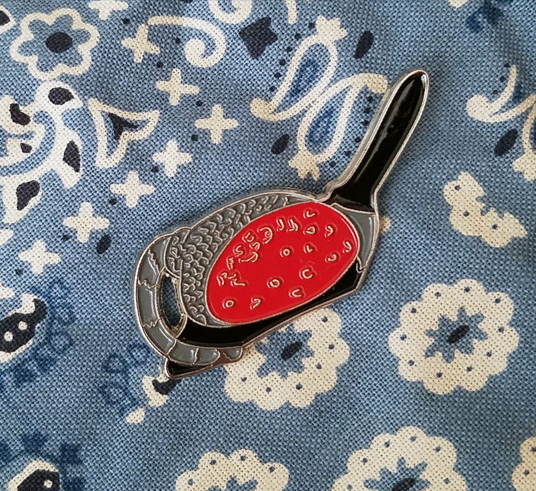 Good Piece of Armadillo Cake - Steel Magnolias Enamel Pin - Etsy
