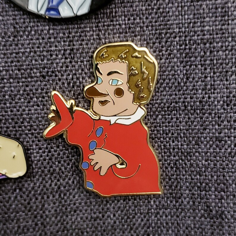 Mr Rogers Lady Elaine Fairchild Hard Enamel Pin - Etsy