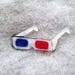 3D Glasses Lapel Pin Shrink Plastic - Etsy