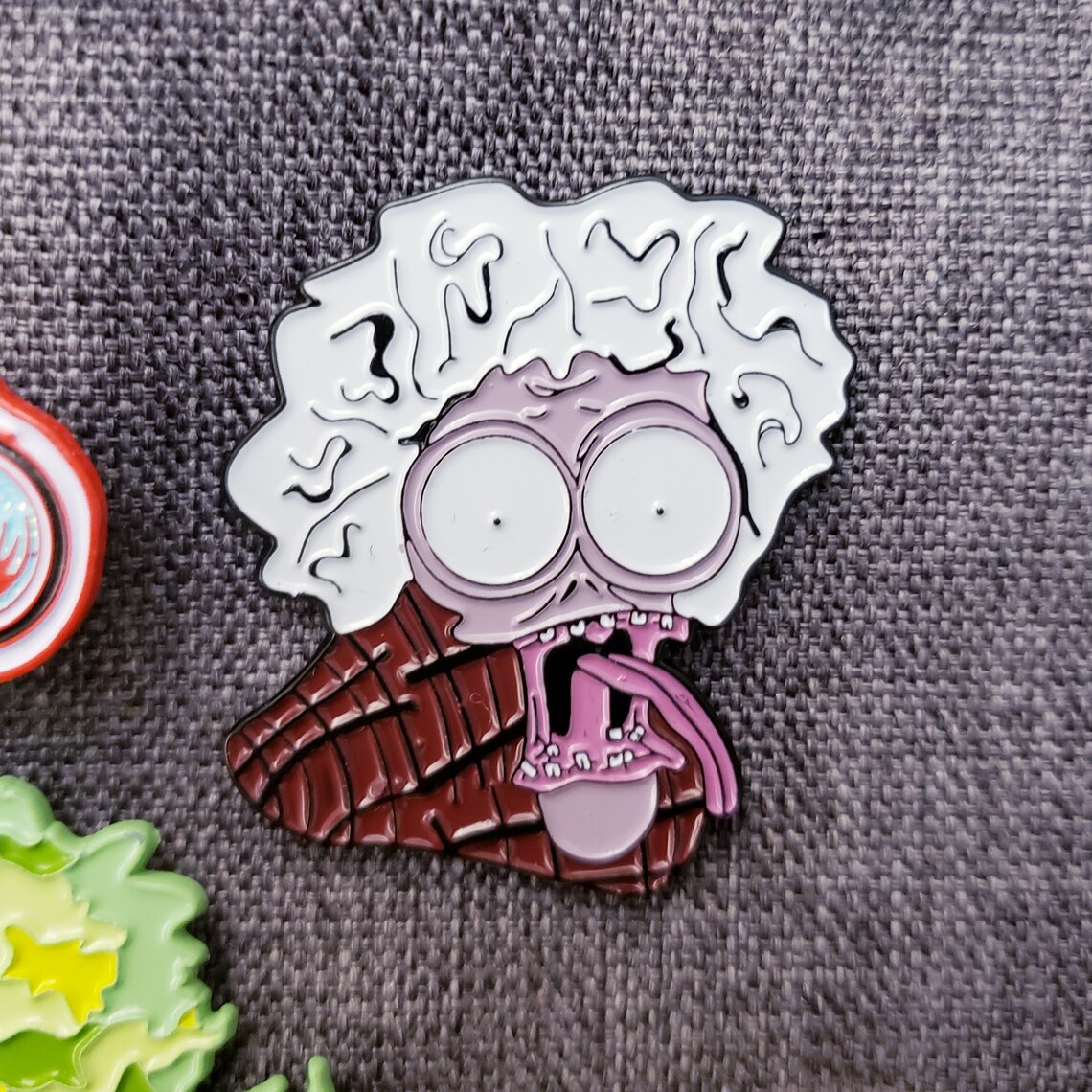 Large Marge Pee Wee Soft Enamel Pin - Etsy