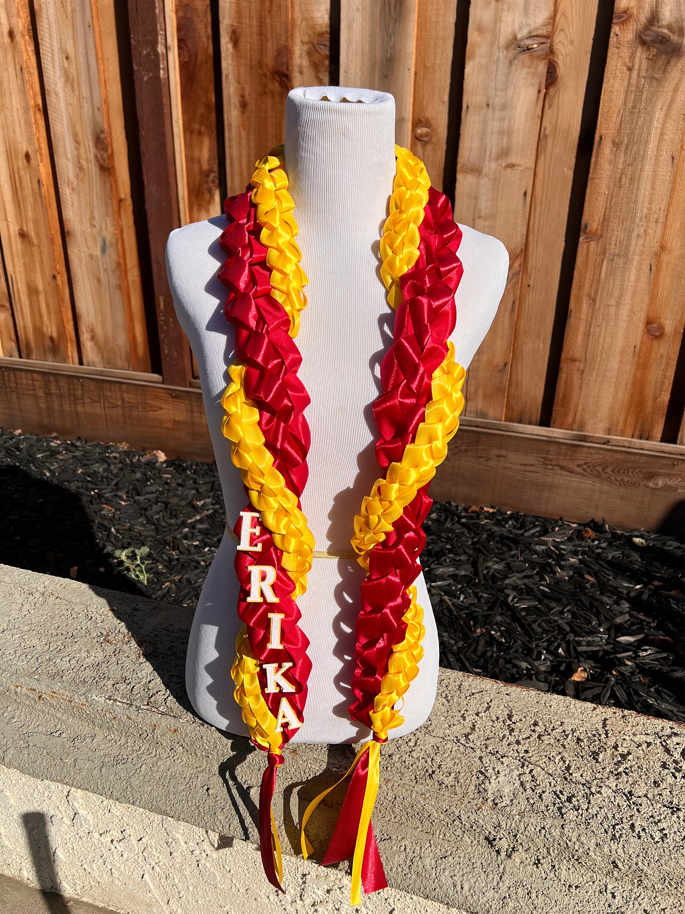 Satin Braided Ribbon Twist Leis for Promotion Ceremonies, Graduation ...