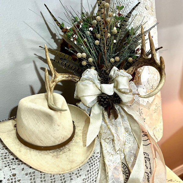 Antler Tree Topper - Etsy