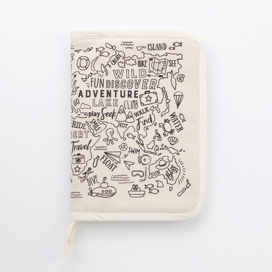 Explore the World Organic A5 Activity Zip Around Case - Diary Journal ...
