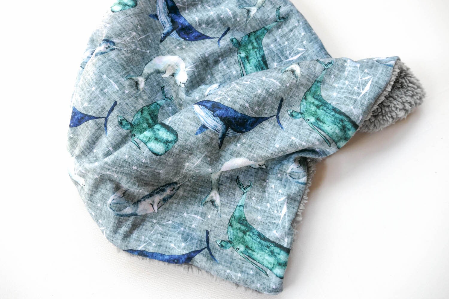 LOVEY SET Handmade Minky Whale Gift Set Soft Luxury Minky | Etsy