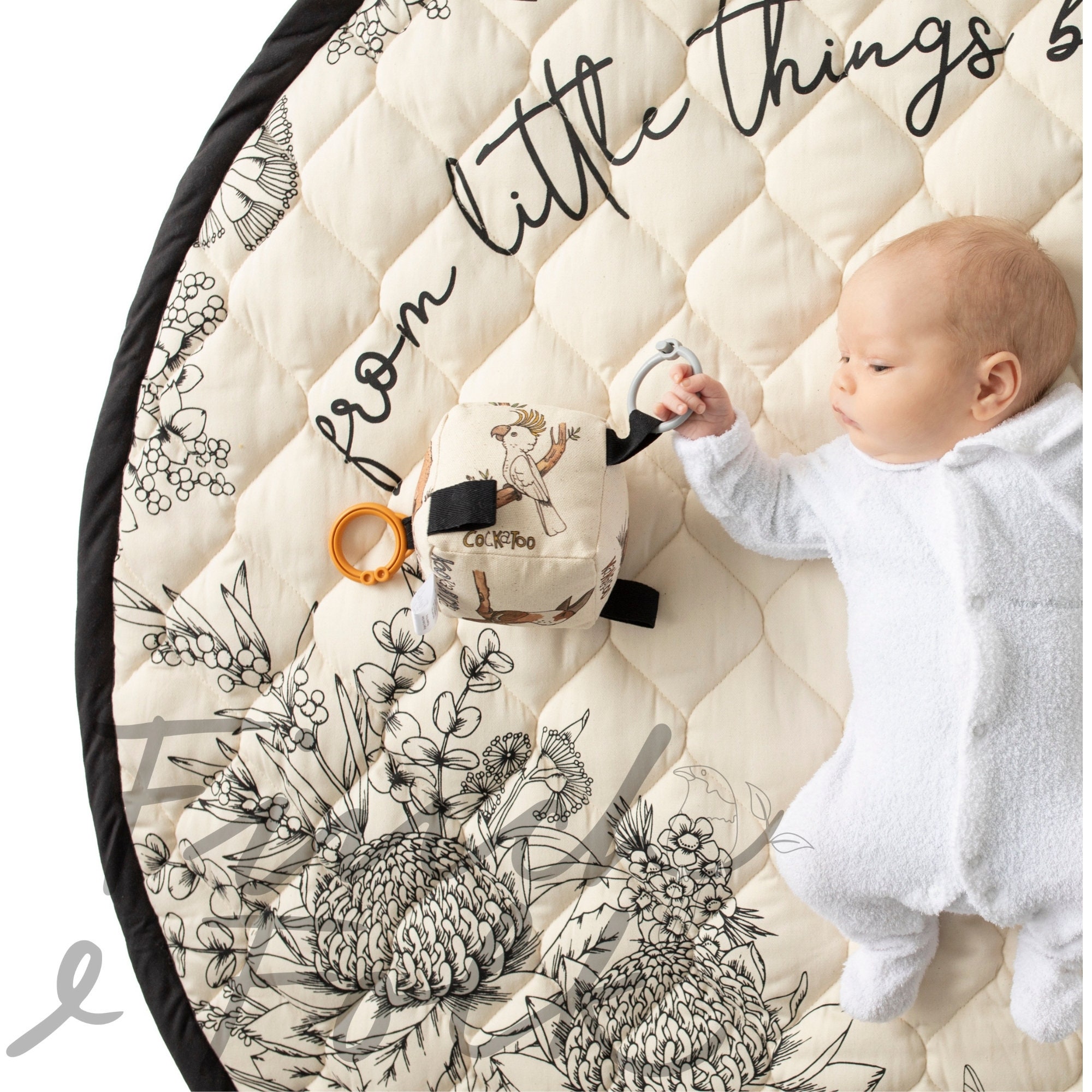 Organic Large Play Mat From Little Things Big Things Grow | Etsy