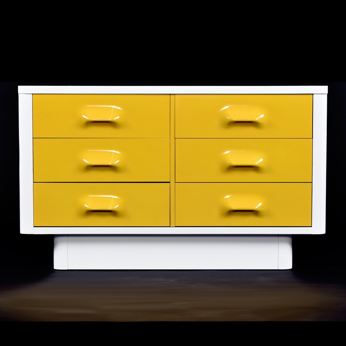 Raymond Loewy Inspired Yellow Chapter One Dresser by Broyhill Premier ...