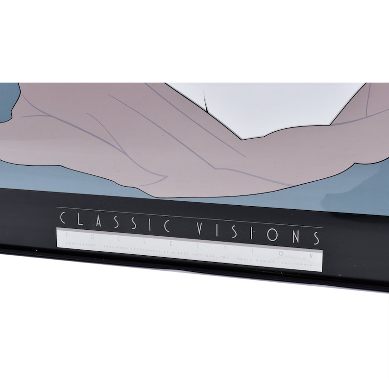 Patrick Nagel Classic Visions Vintage 1980s Female Portrait Framed ...