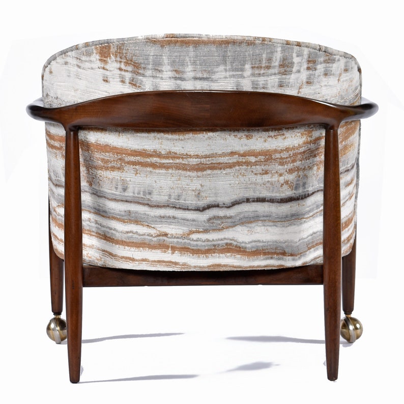 Restored Pair of Mid-century Modern Finn Andersen for Selig Sculpted ...
