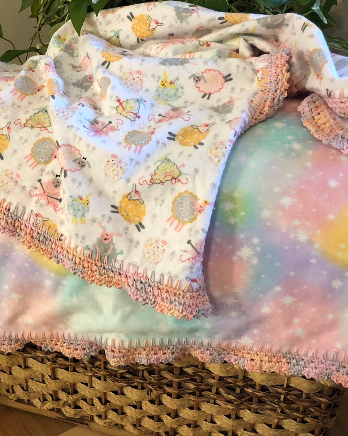Little Lamb Baby Blanket - Etsy